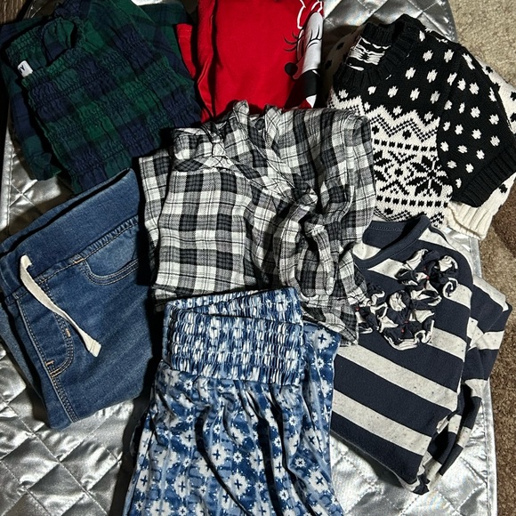 art class | Dresses | Bundled Girls Clothing 4 Dresses Pants 1 Shirt 1 ...